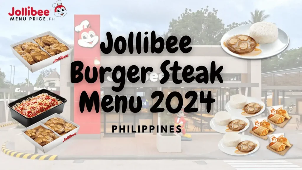 Jollibee Burger Steak Menu With Price Updated February 2025 ...